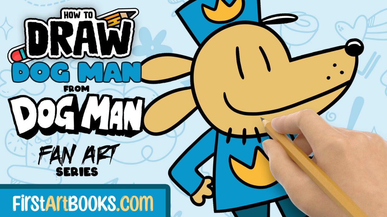 How To Draw: Dog Man (Video Tutorial) | FirstArtBooks.com