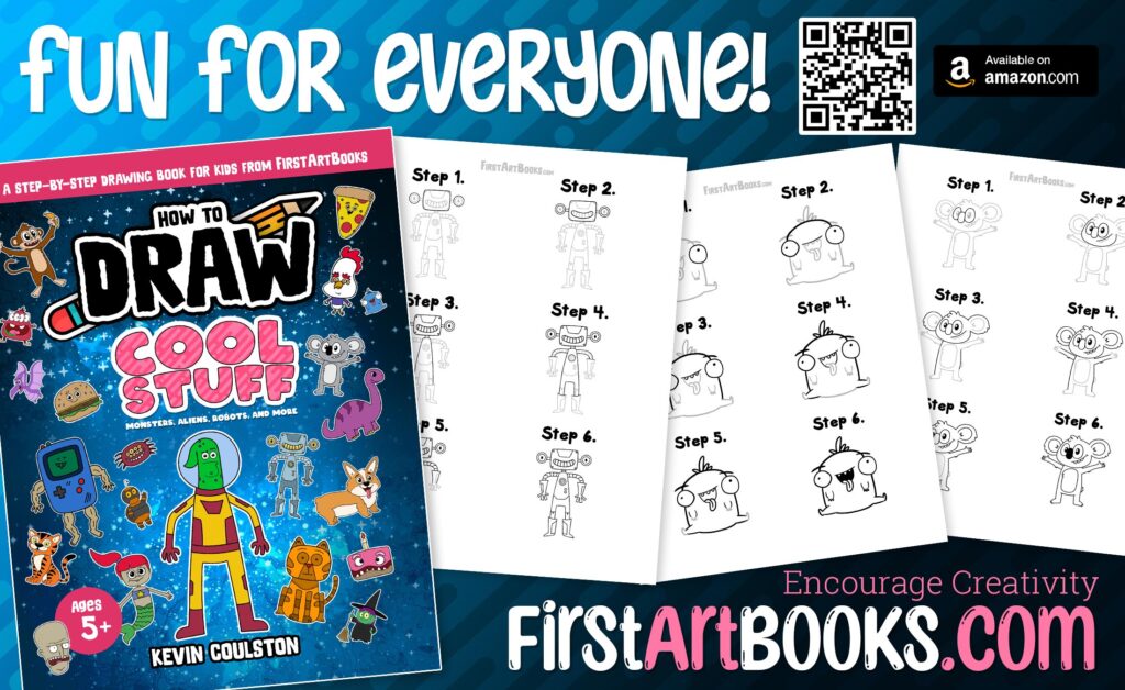 Draw A Little Bit Of Everything With How To Draw: Cool Stuff | Robots ...