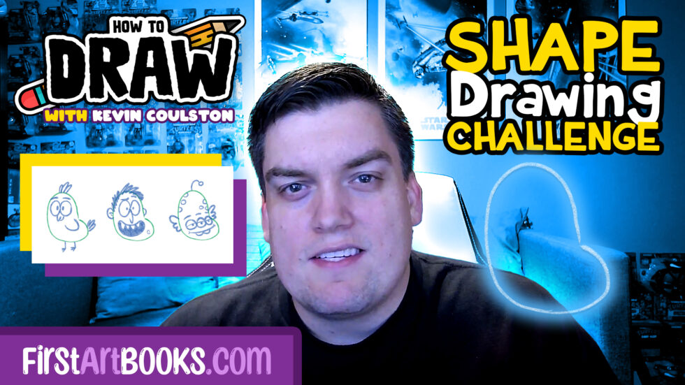 Free Video Tutorial: Shape Drawing Challenge #1 | Turn 1 Shape Into 3 ...